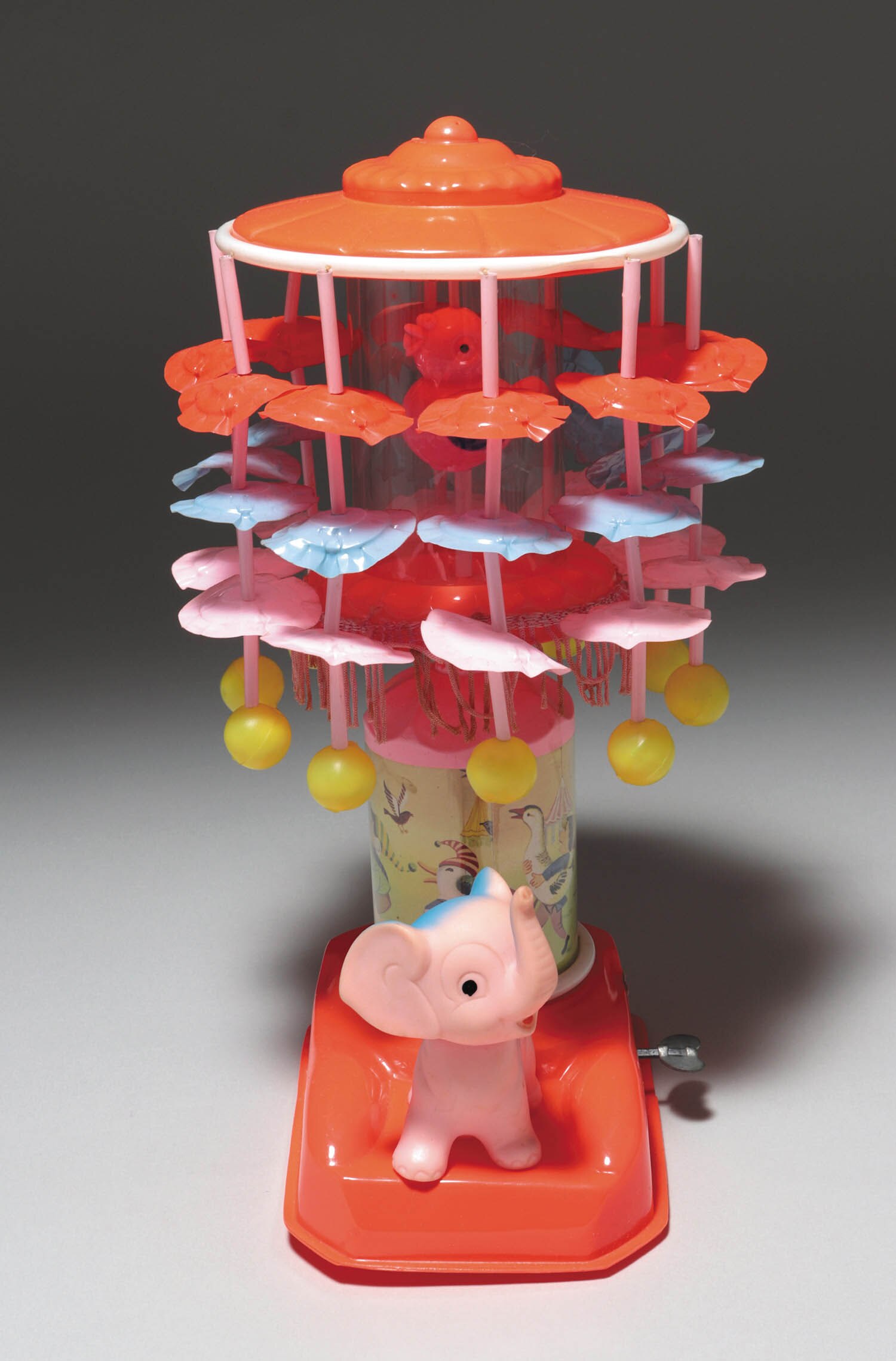 Merry-go-round of elephant