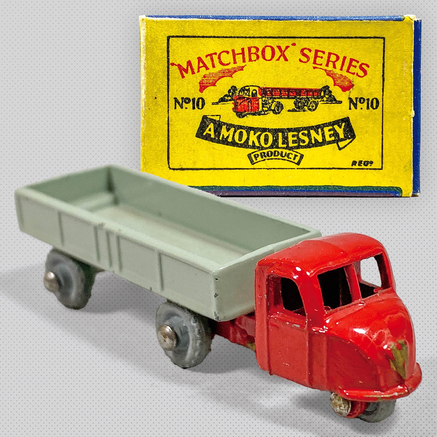 Matchbox 10 Mechanical Horse And Trailer