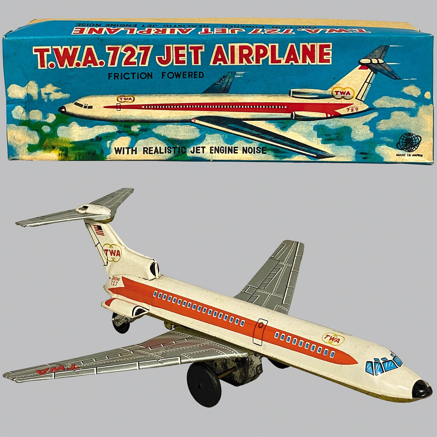 TWA 727 Jet Airplane