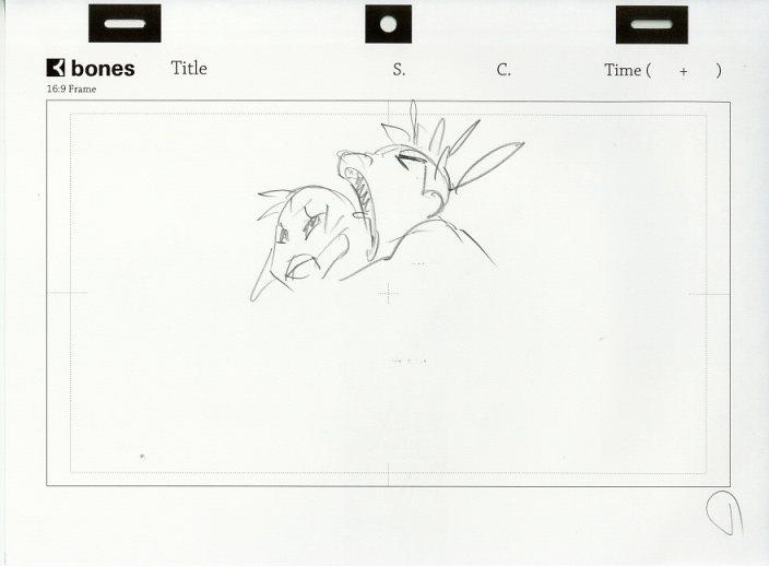 Soul Eater; rough key animation
