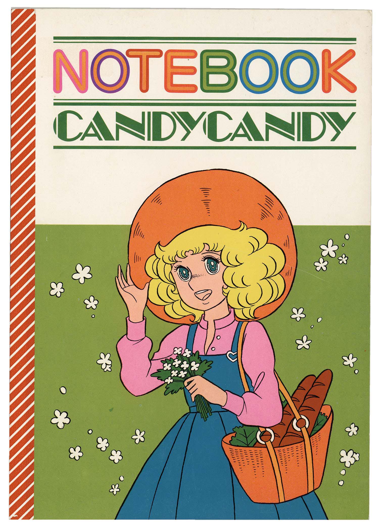 Candy Candy Notebook (bread)