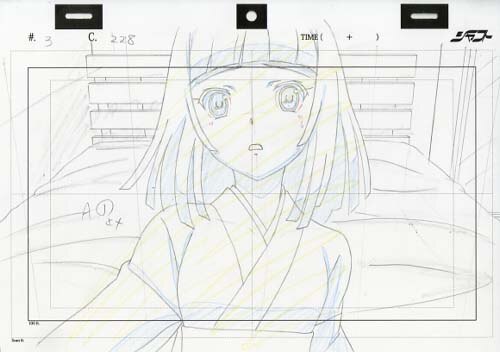 Monogatari Series Second Season ; rough genga