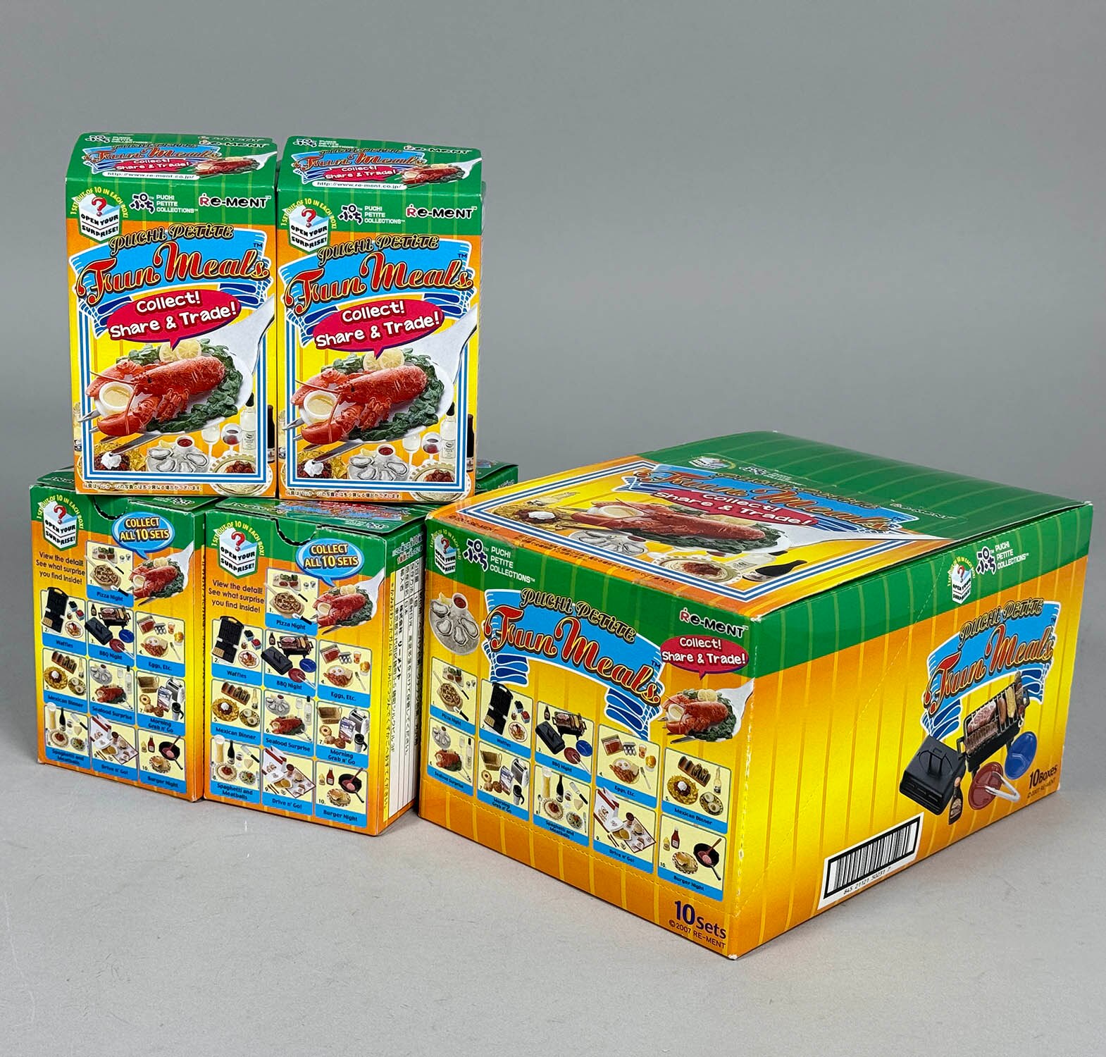 [6511] PUCHI PETITE COLLECTIONS Fun Meals 全10種セット