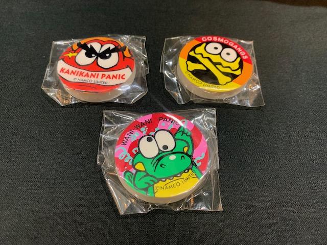 Namco Gator Panic and Kanikani Panic and Cosmo Gangs Keshigomu ...
