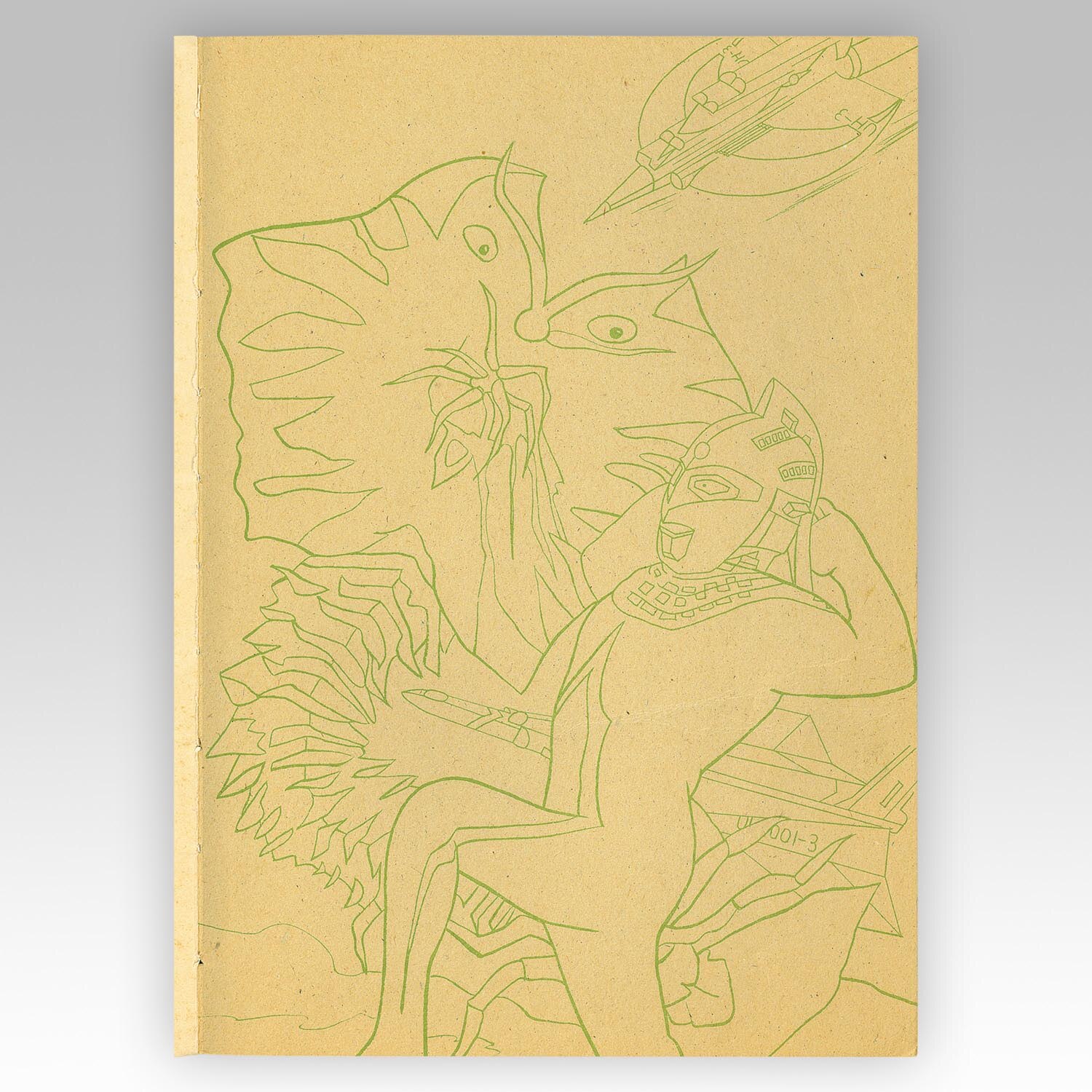 Ultraseven Notebook Cover Page Seven Vs. Alien Bira