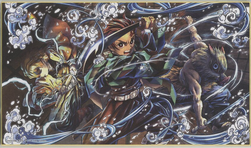 "Demon Slayer: Kimetsu no Yaiba" Color Reproduction Shikishi