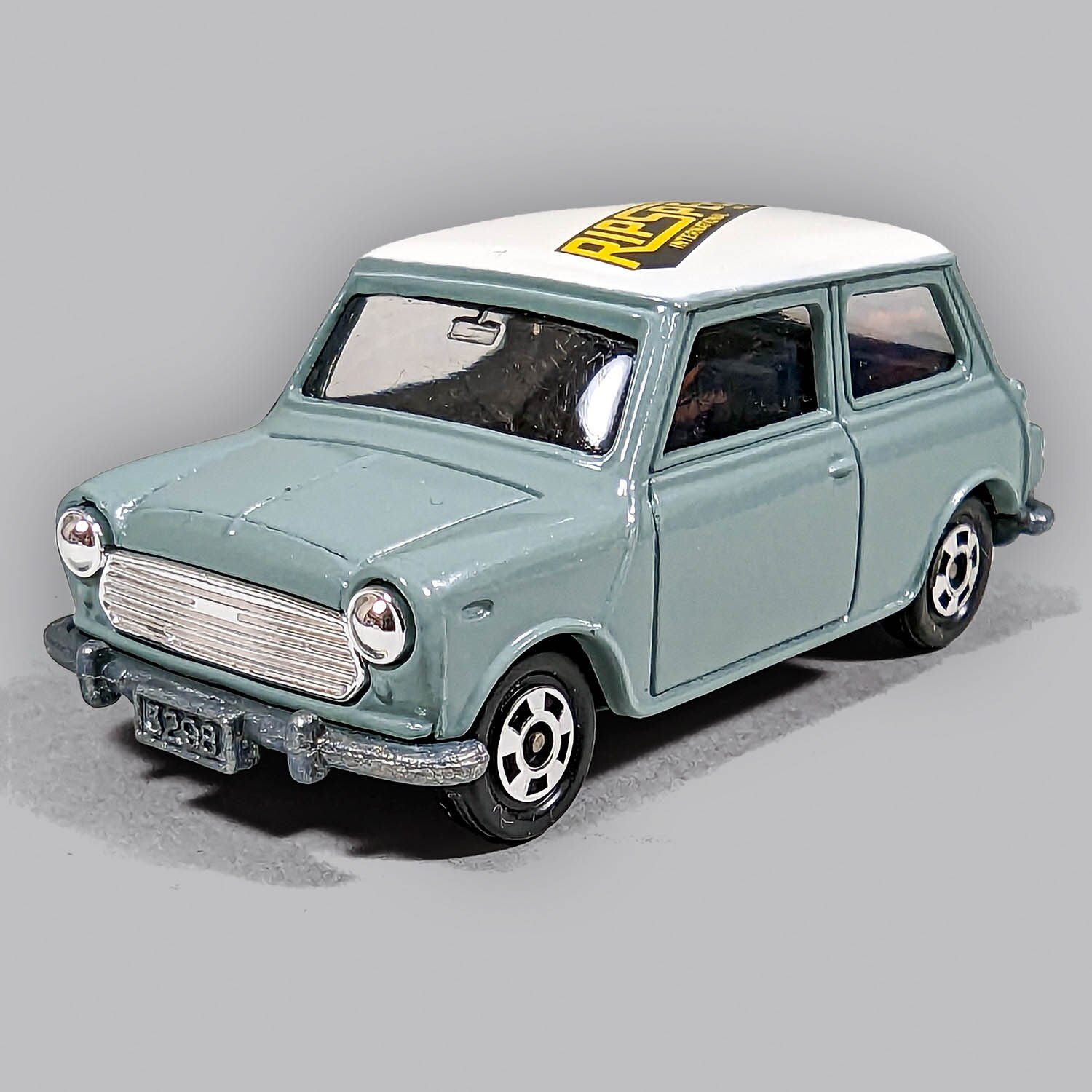 Tomica F8-2-55 BLMC Mini Cooper S Mark III Gray White Roof RIPSPEED ...