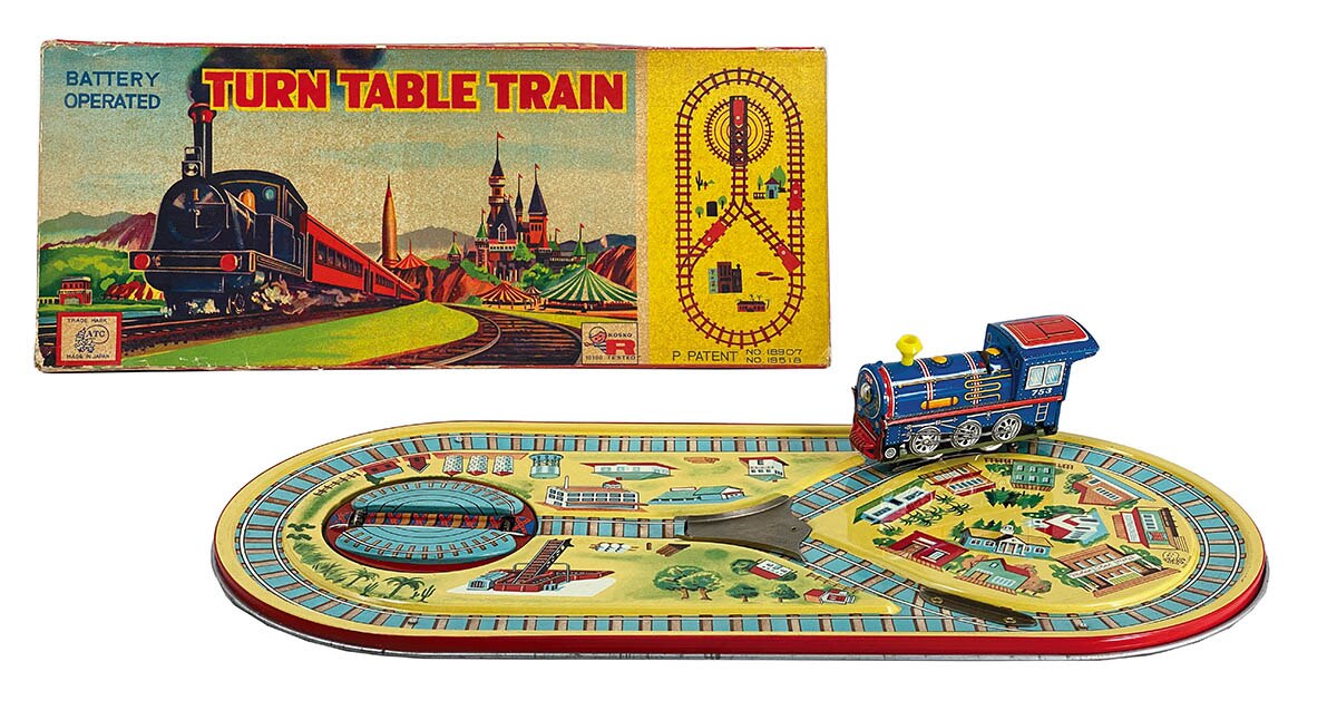 Asahi Toys/Roscoe TURN TABLE TRAIN