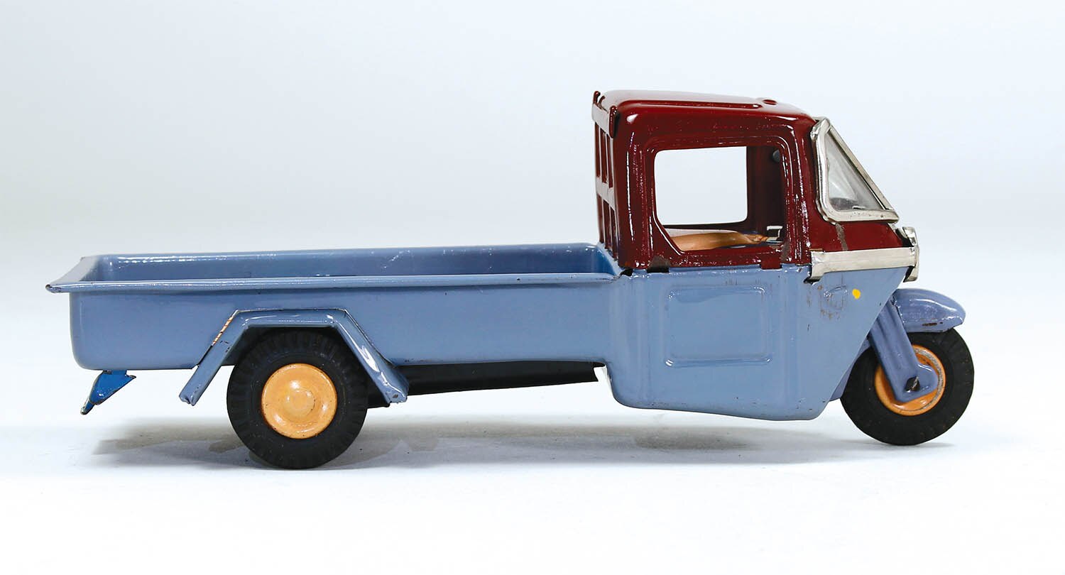 Mazda Three-Wheel Truck Loading Platform with BC Logo