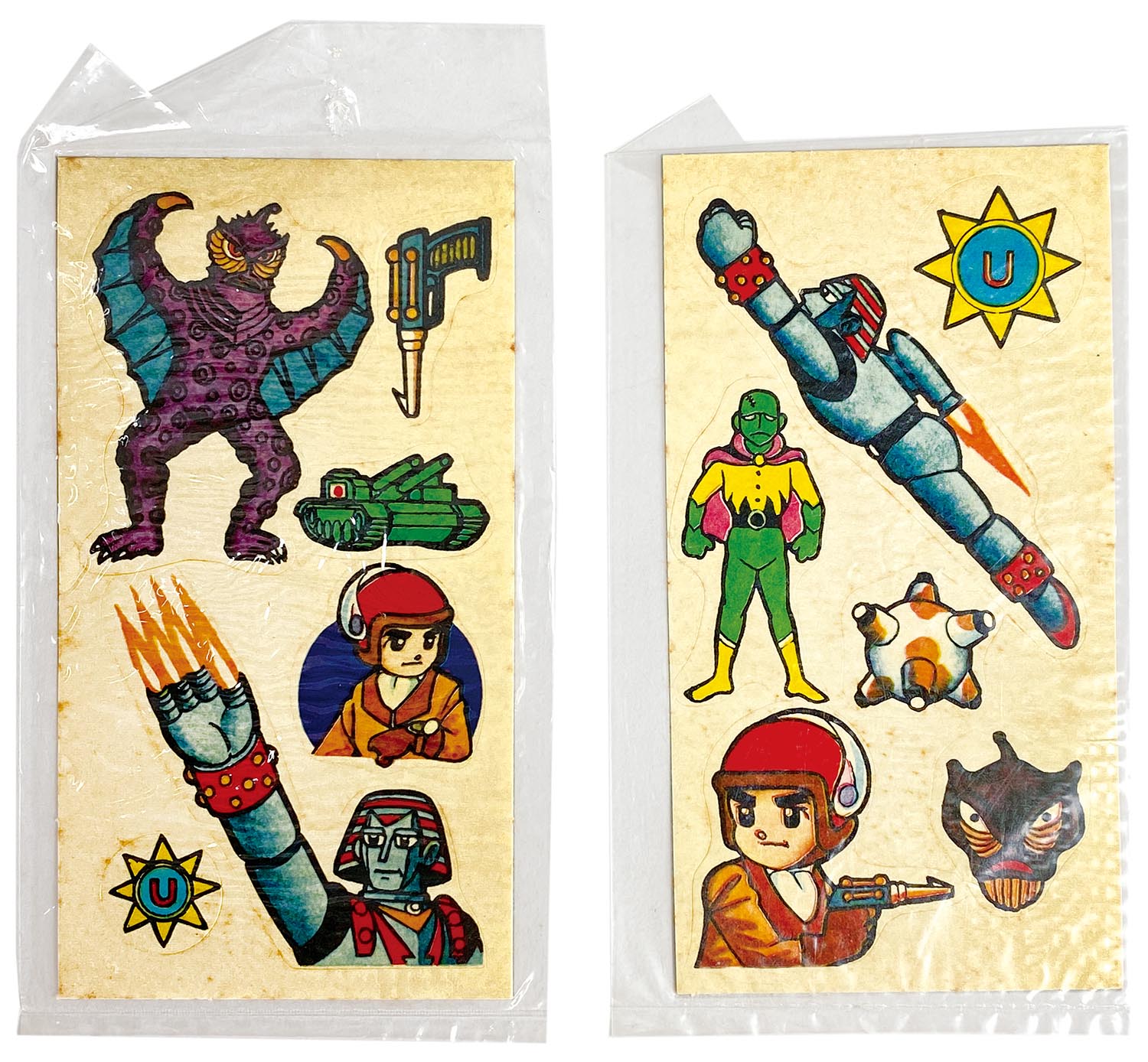 Giant Robo sticker 2 sheets set