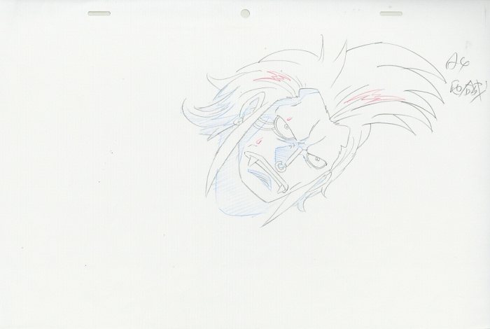 one piece : genga : Luffy
