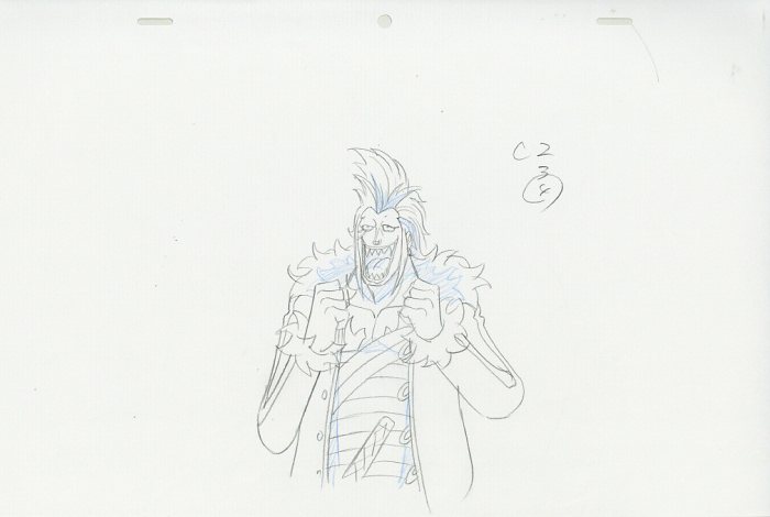 one piece : genga : Luffy