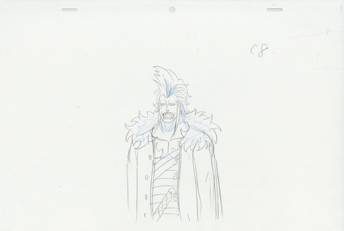 one piece : genga : Luffy