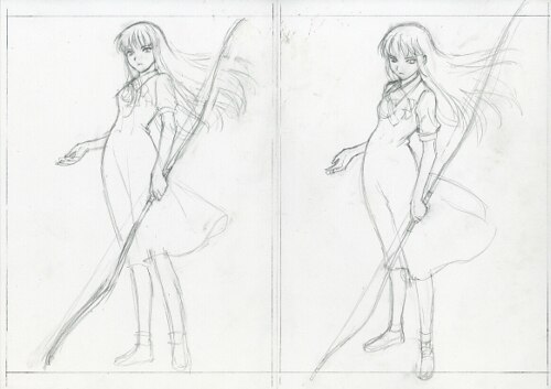 Interlude ; rough genga