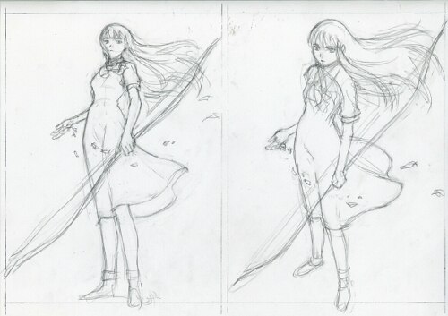 Interlude ; rough genga