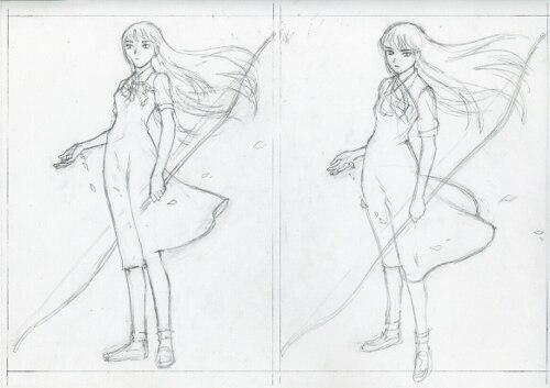 Interlude ; rough genga