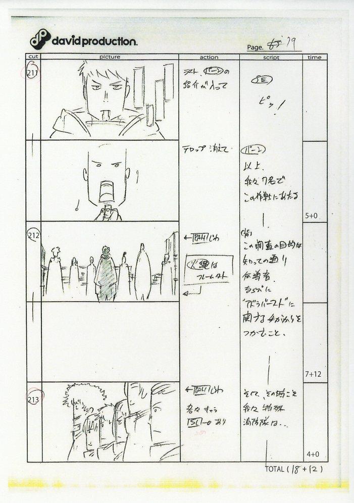 Fire Force: Season 2; storyboard