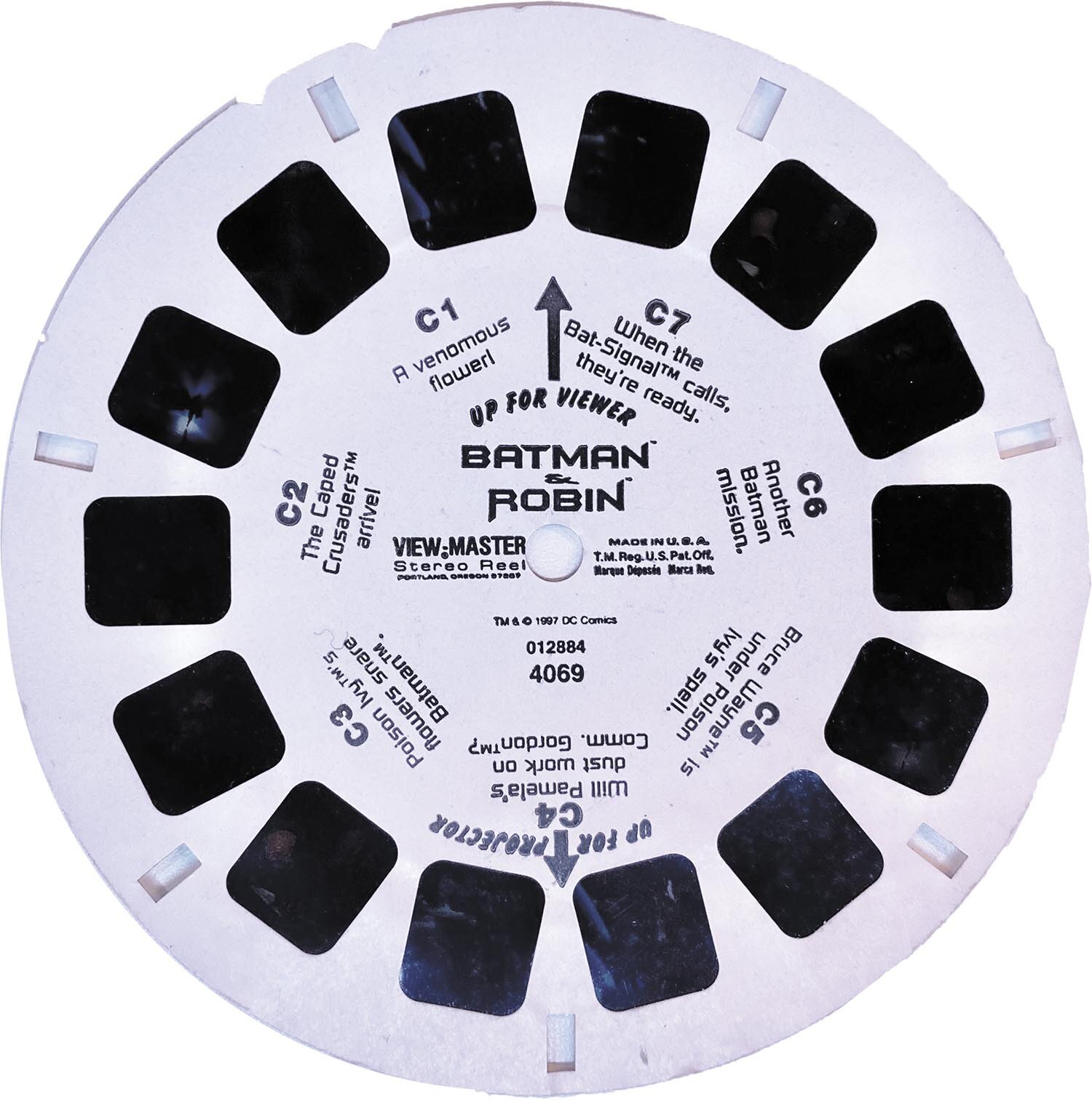 TYCO BATMAN ROBIN VIEW MASTER