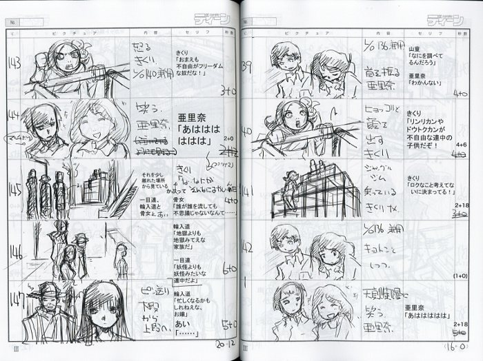 Hell Girl: The Fourth Twilight : storyboard