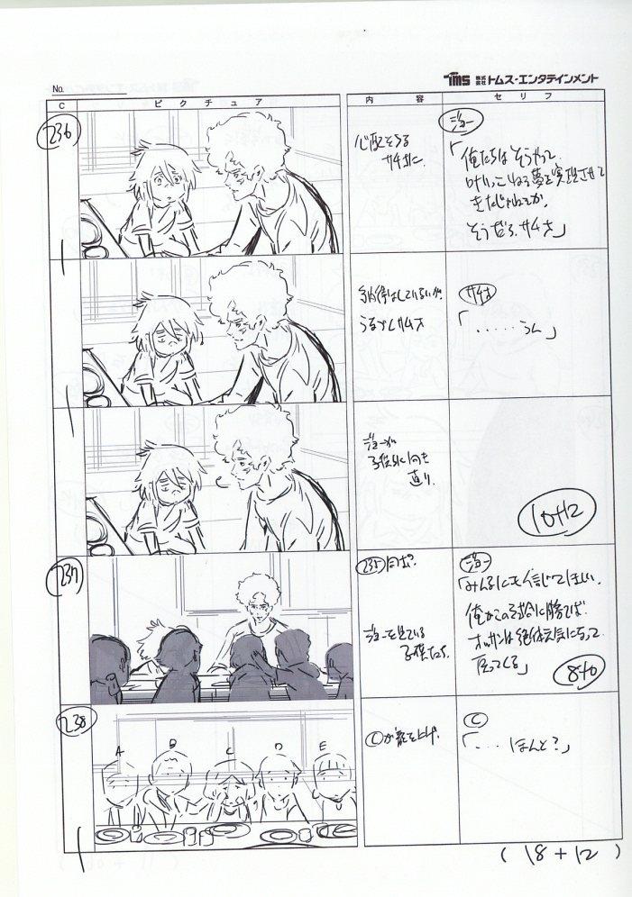 NOMAD メガロボックス2 絵コンテ