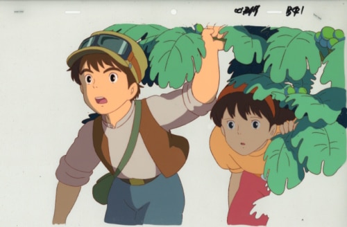 laputa the castle in the sky : Pazu/Sheeta