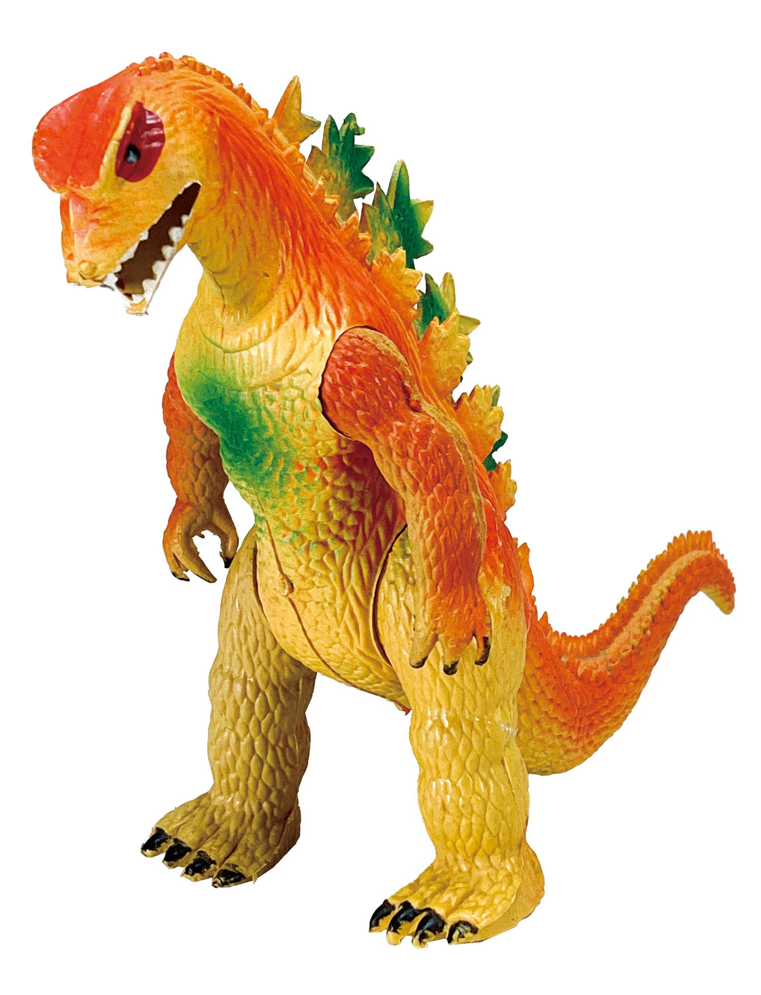 Godzilla Yellow Molded Orange Paint
