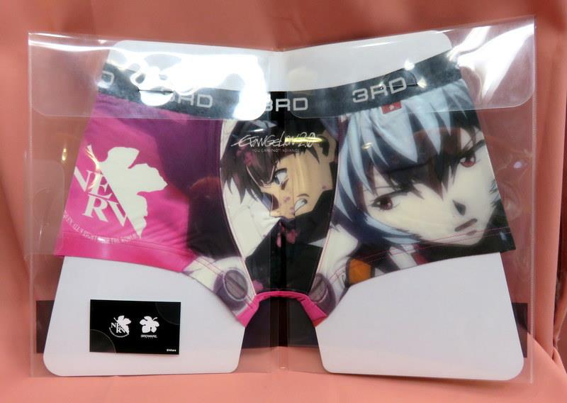 3RDWARE ブリーフ Evangelion レイ・シンジ・アスカ