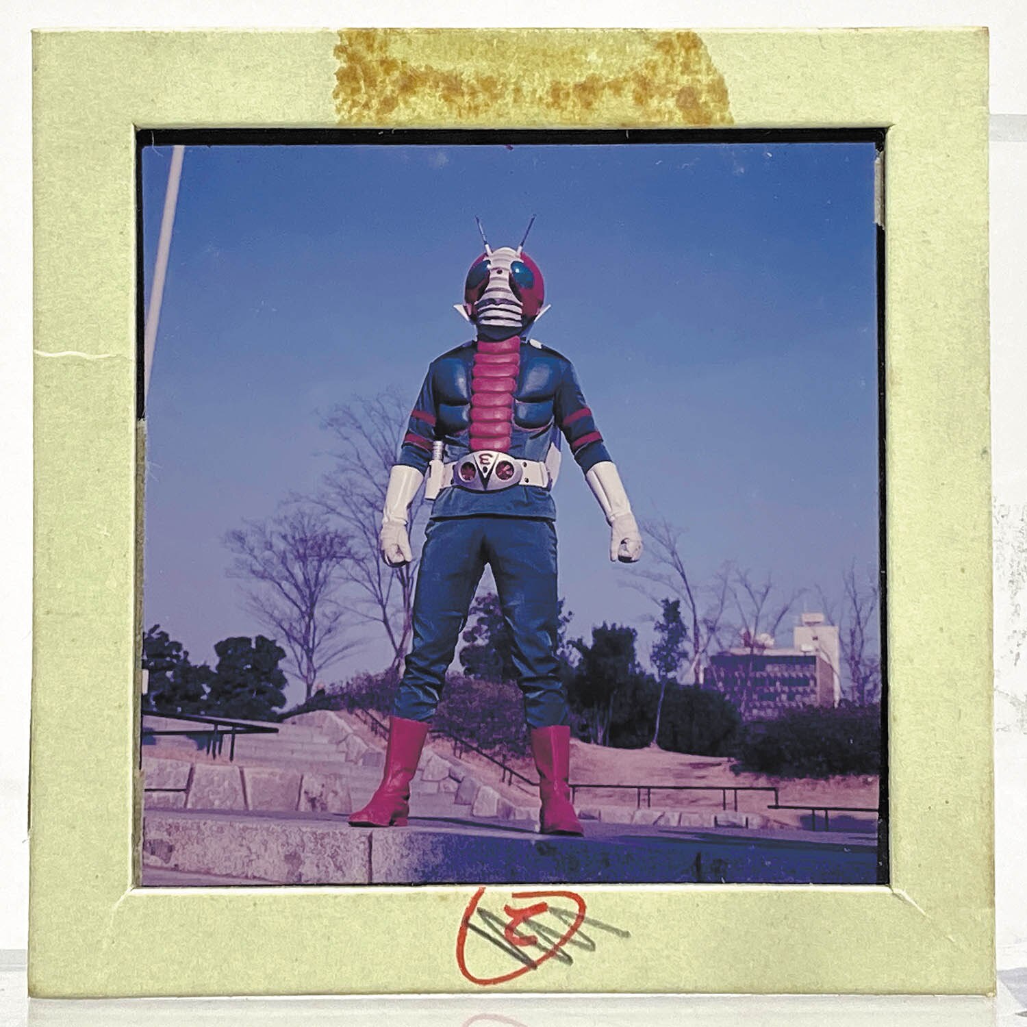 [1290] 仮面ライダーV3 NGスーツ ポジフィルム