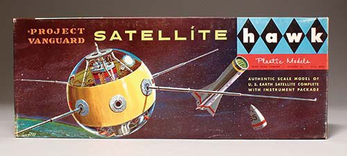 HAWK MODEL COMPANY/アメリカ製 最前線防衛衛星 (PROJECT VANGUARD SATELLITE) 箱付