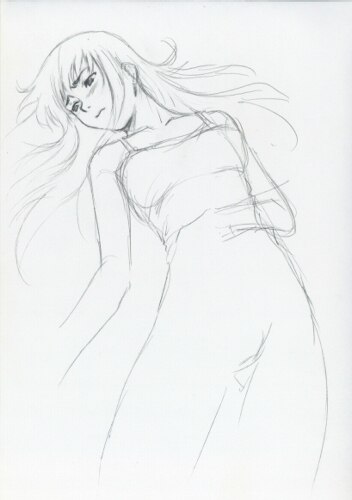 Interlude : rough genga Aya