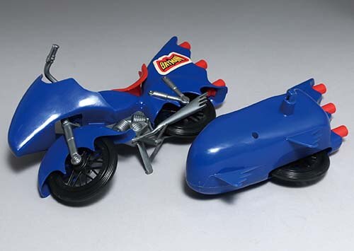 MEGO/アメリカ製 BATMAN’S BATCYCLE (青成型)