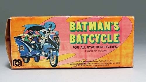 MEGO/アメリカ製 BATMAN’S BATCYCLE (青成型)