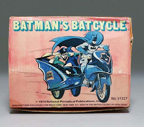 MEGO/アメリカ製 BATMAN’S BATCYCLE (青成型)