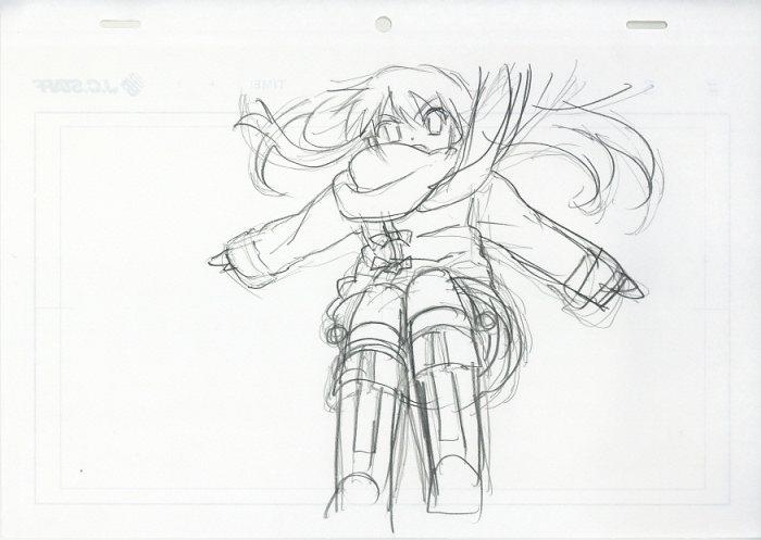 Shakugan no Shana; rough key animation