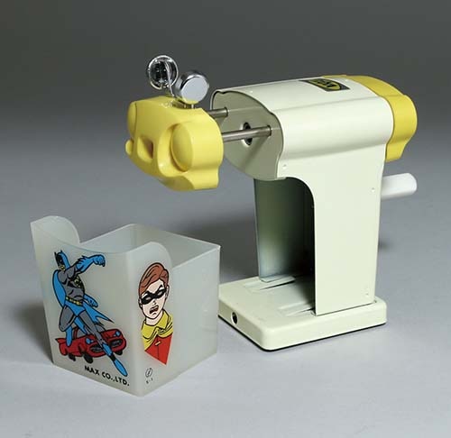 Batman "sharpener" Max PS-B pencil-cutting device (yellow)