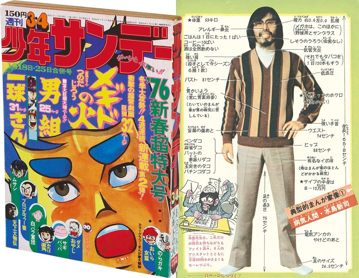 [7431] 週刊少年サンデー 1976年3･4合併号 1976(S51)01.25