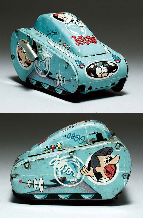 MARX TOY 宇宙家族ジェットソン JETSONS ROLLOVER TANK ゼンマイブリキ