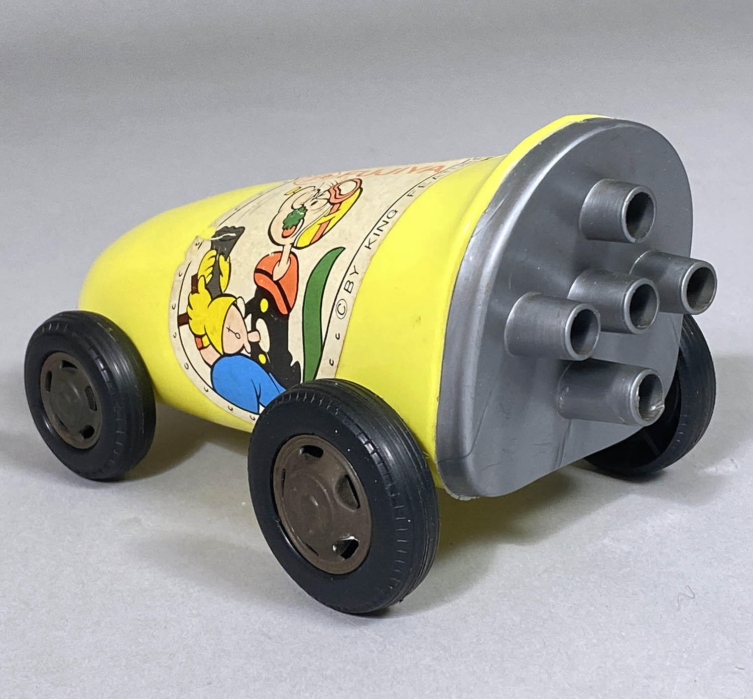 Popeye Racing Car (Yellow)