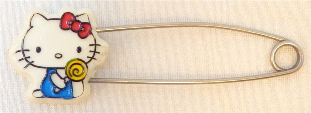 Sanrio Hello Kitty SAFETY PIN Safety Pin 2 Piece set 1976