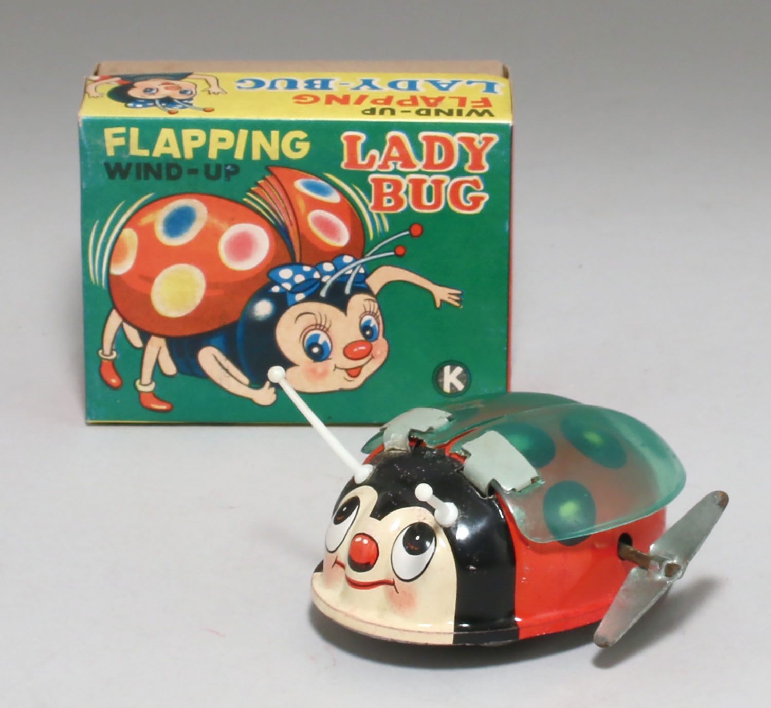 太田嘉三郎商店/日本製 FLAPPING LADY BUG 赤