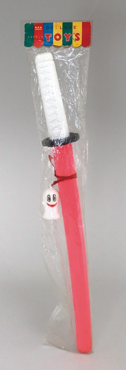 Toy Sword (Oba Q-style Netsuke)