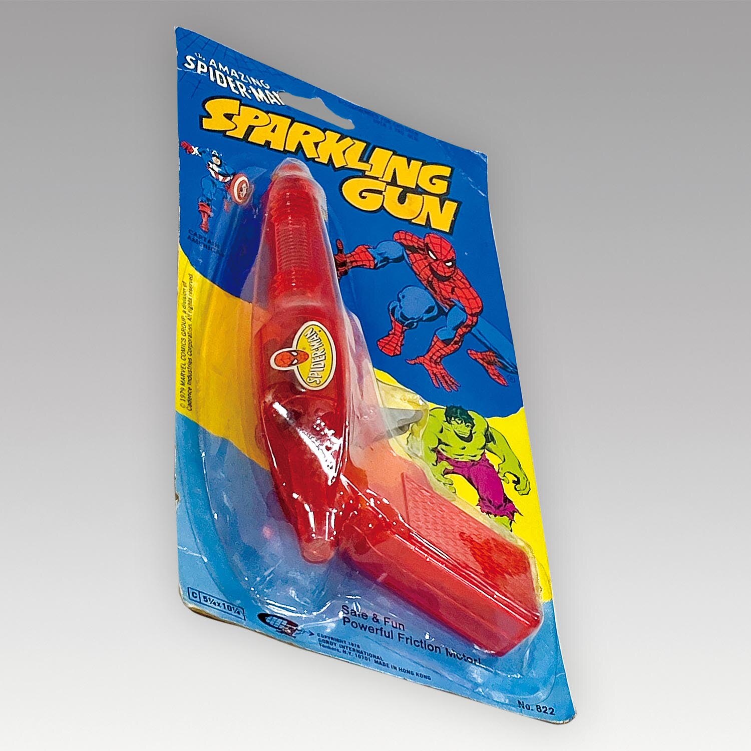 Spider-Man sparkling gun