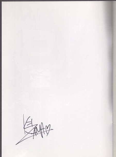 座間慧 直筆サイン本「Kei Zama Sketghbook vol.1」