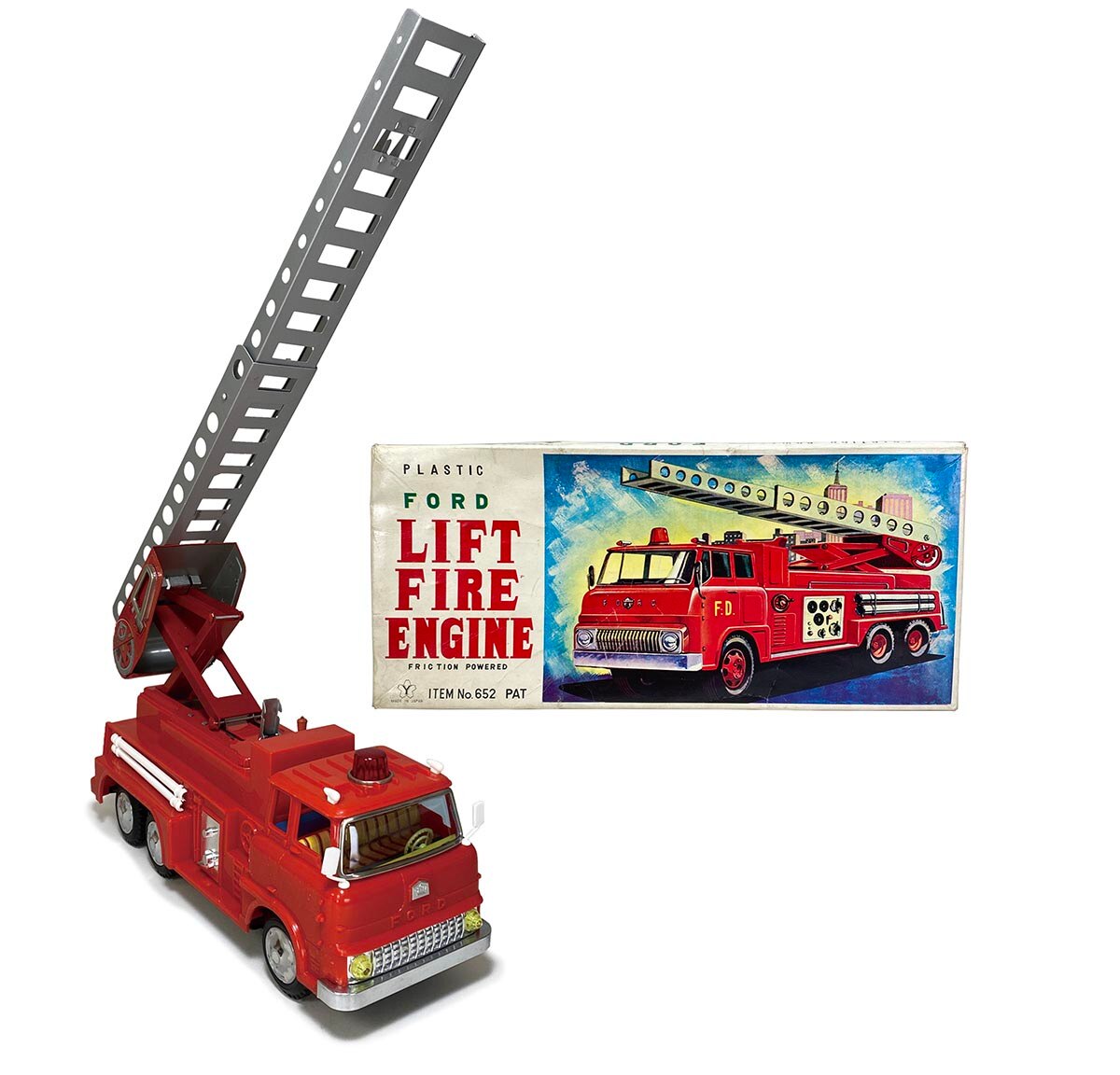 Plastic Ford Lift Fire Engine