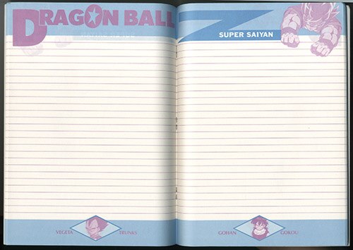 Dragon Ball Z Notes (611275-13B)