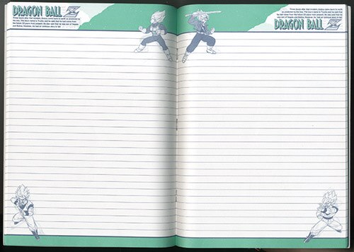 Dragon Ball Z Notes (611375-14)