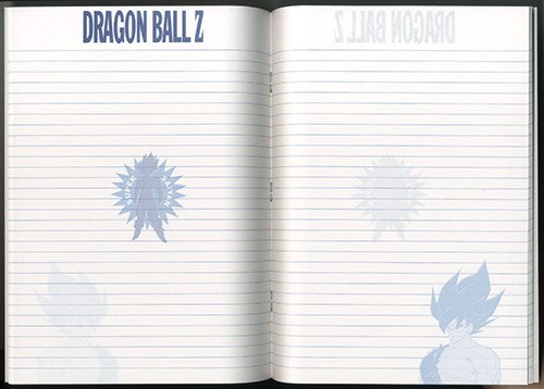 Dragon Ball Z Notes (611575-6)