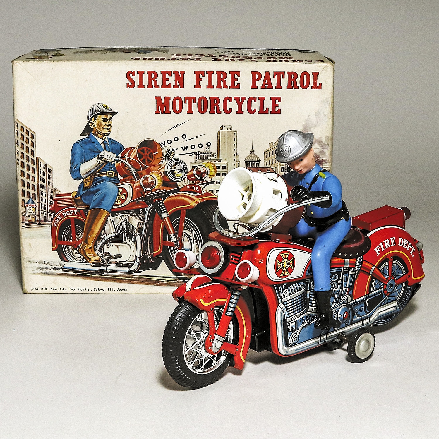 SIREN FIRE PATROL mOTORCYCLE