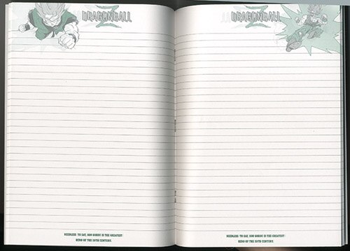 Dragon Ball Z Notes (611675-7C)
