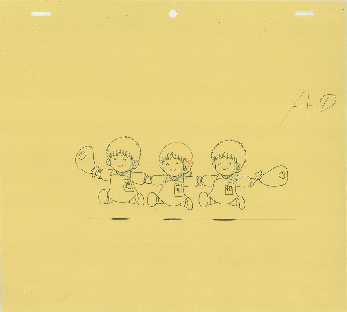 [5172] タッチ Miss Lonely Yesterday あれから君は… 原画